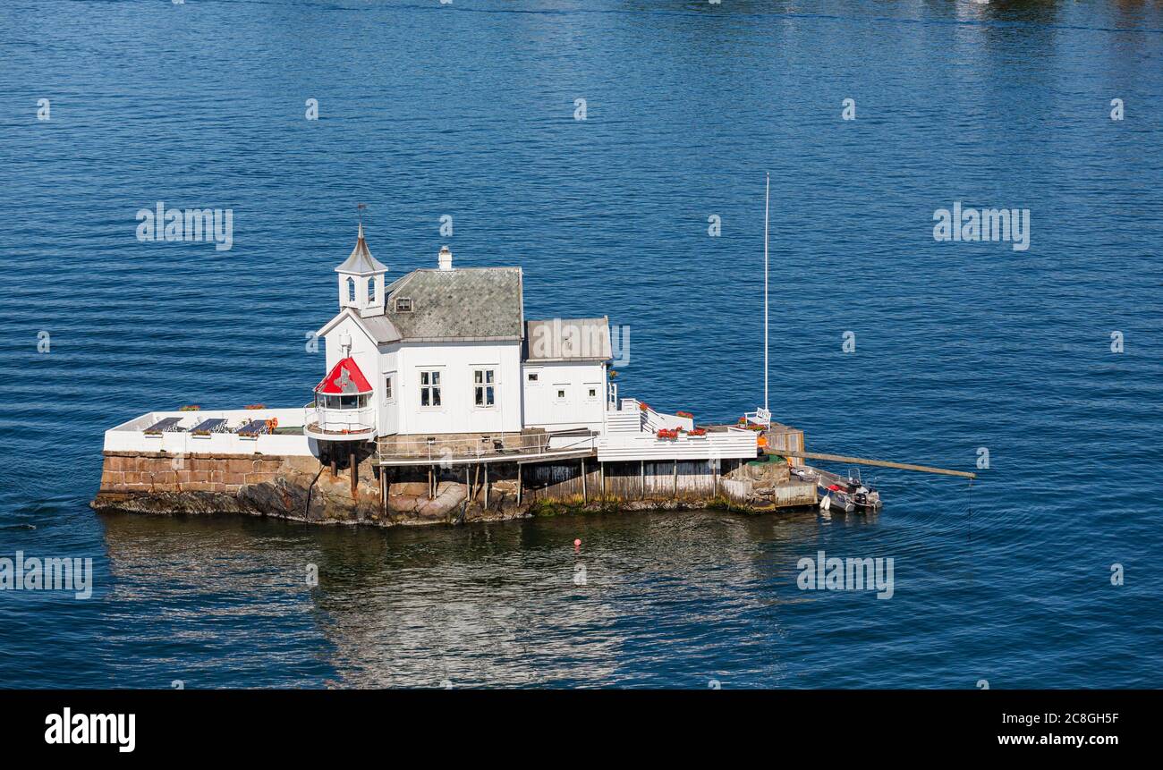 Restaurant Dyna Fyr Banque d'image et photos - Alamy