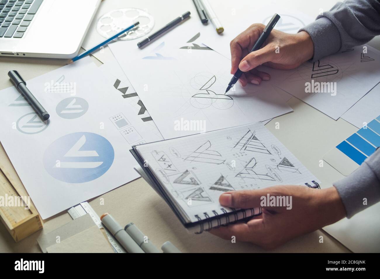 Marketing Logo Banque d'image et photos - Alamy