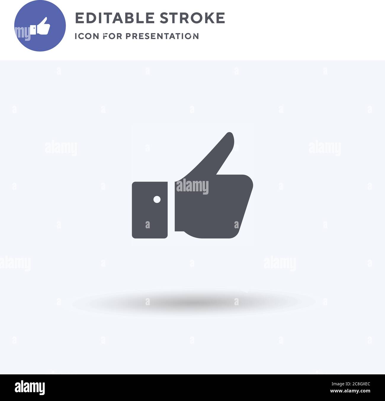 Vecteur d'icône de choix, signe plat rempli, pictogramme solide isolé ...