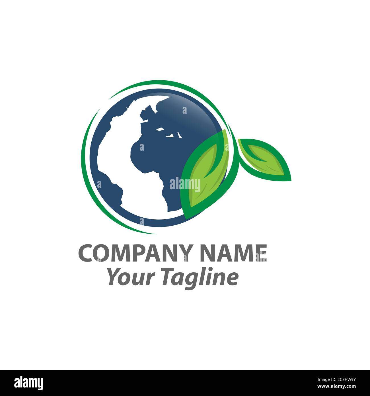 Terre logo Banque d'images vectorielles - Alamy