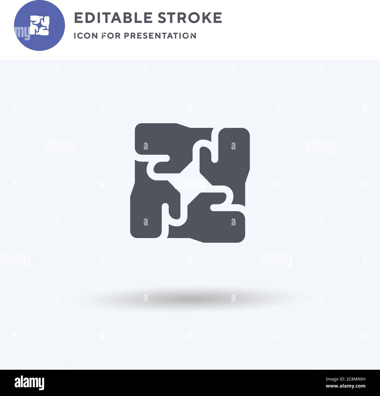 Icône de collaboration, signe plat rempli, pictogramme solide isolé sur ...