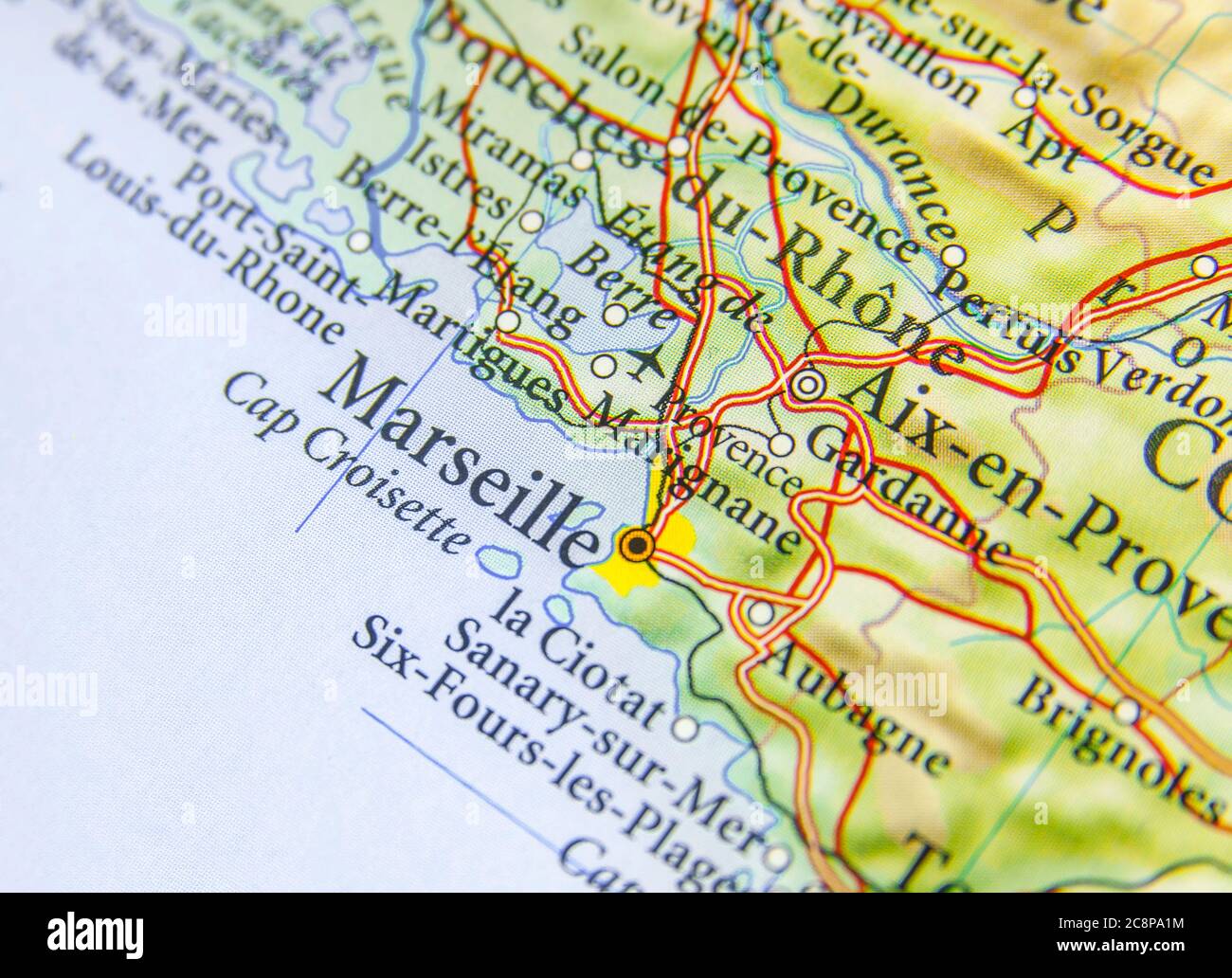 Geography travel france marseille city Banque de photographies et d ...