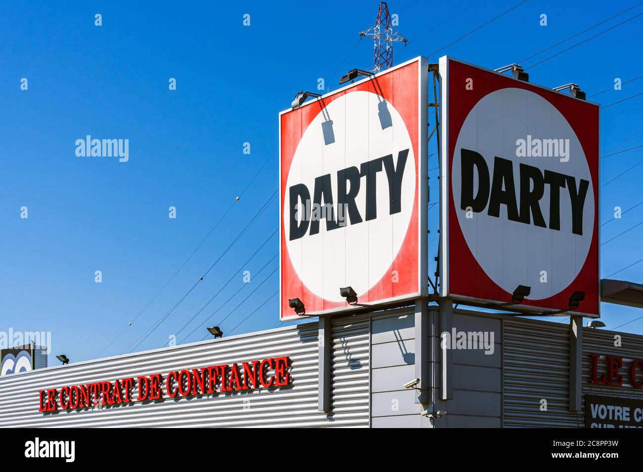 Enseigne darty Banque de photographies et d’images à haute résolution ...