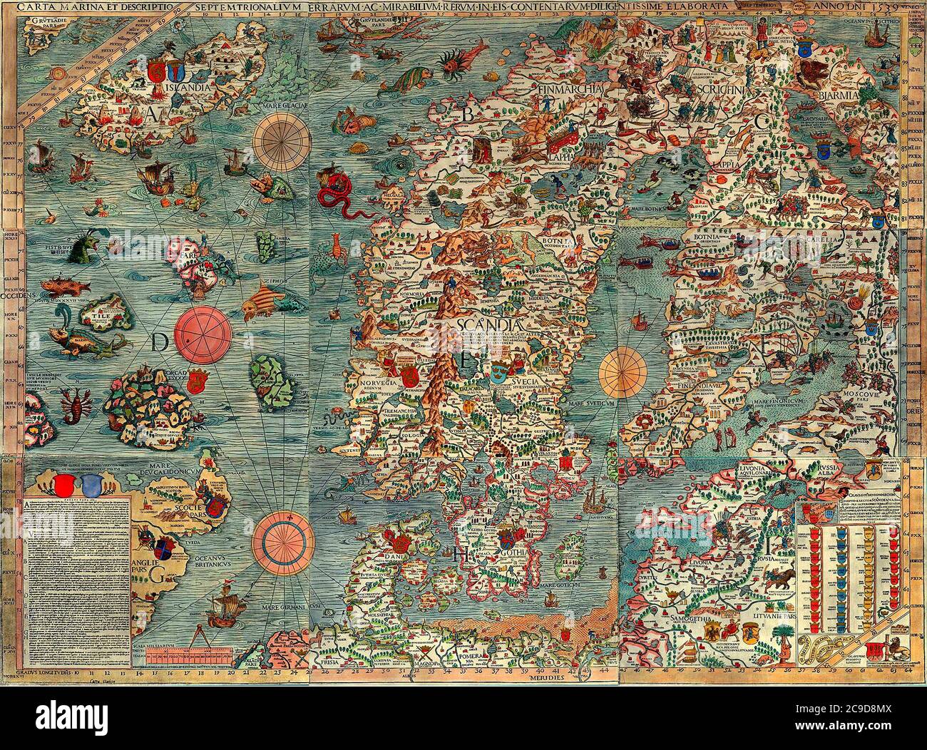 Carte magnus Banque de photographies et d’images à haute résolution - Alamy