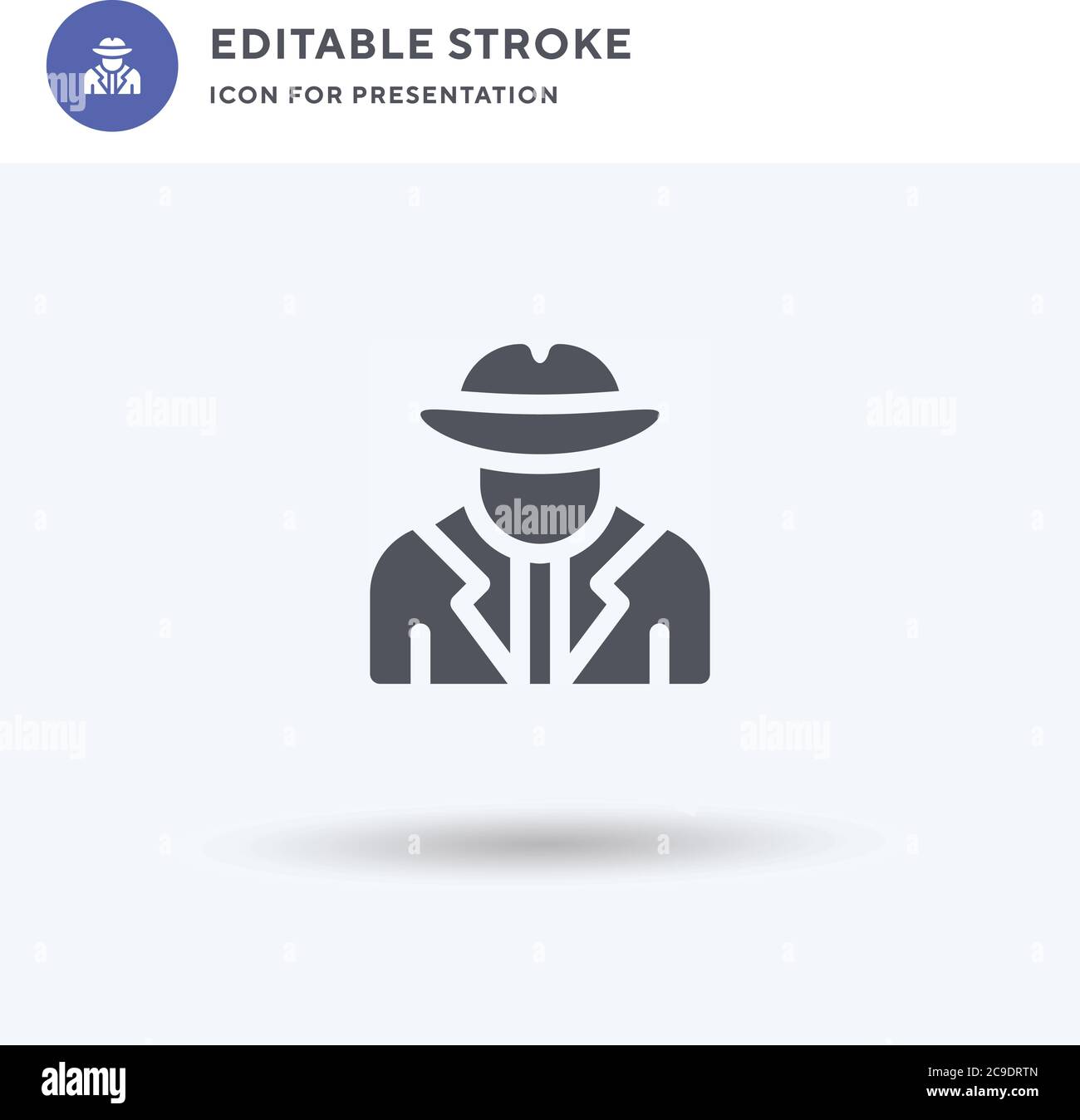 Loupe Pictogramme Personne Banque d'images vectorielles - Alamy