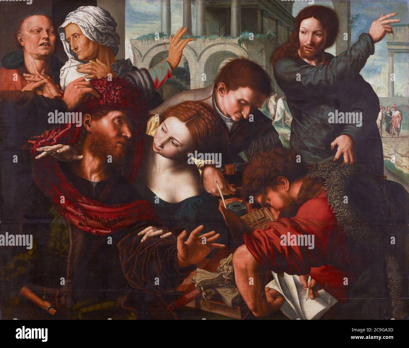The calling of saint matthew Banque de photographies et d’images à ...