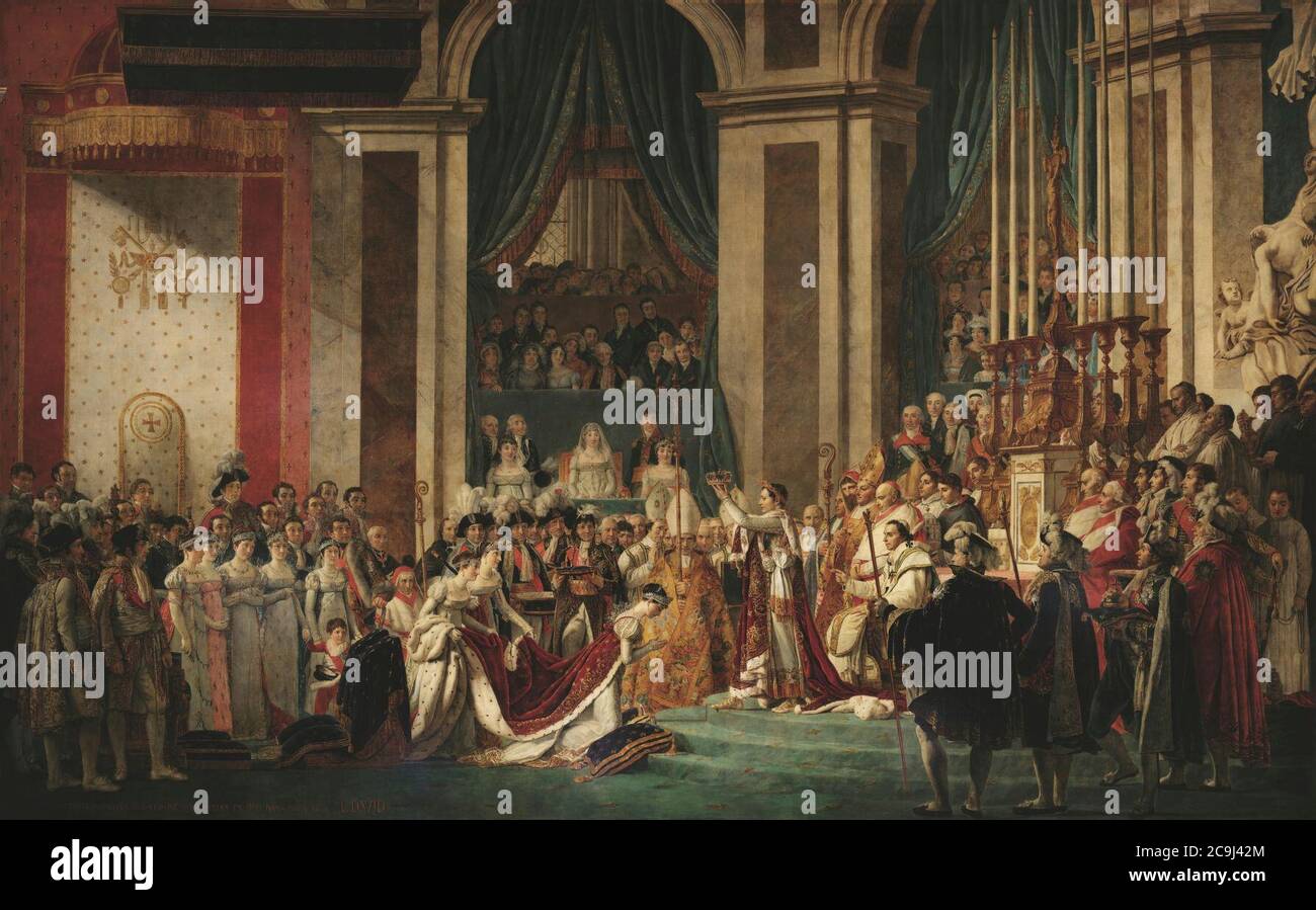 Le sacre de napoleon Banque de photographies et d’images à haute ...
