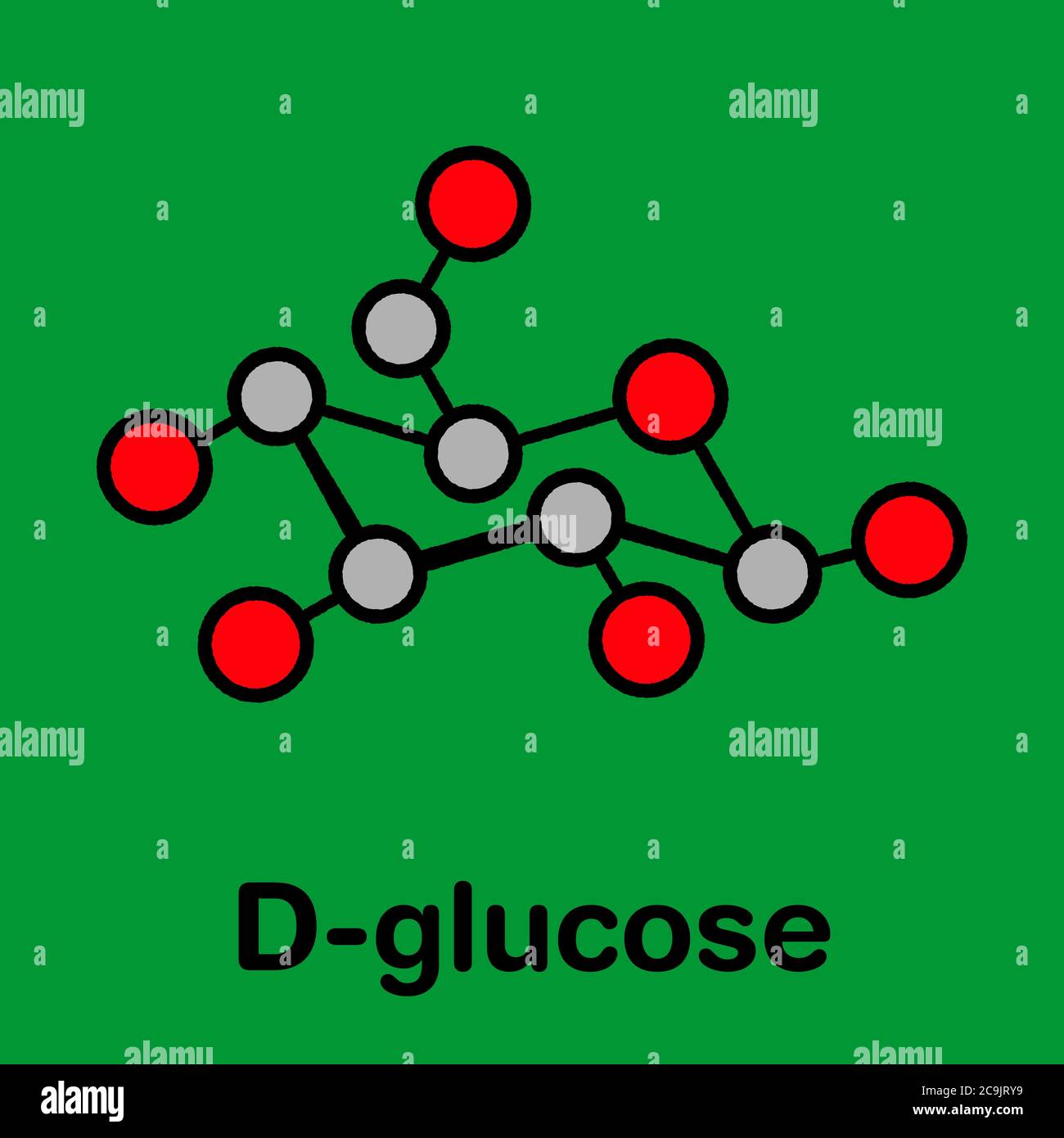 Molécula de glucosa Banque de photographies et d’images à haute ...