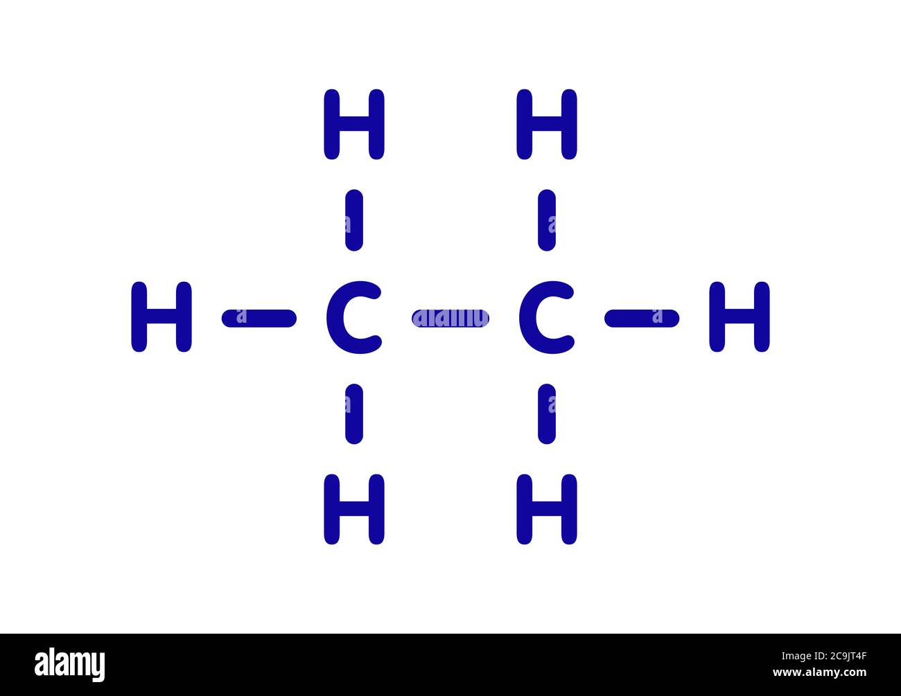 Ethane molecule Banque de photographies et d’images à haute résolution ...