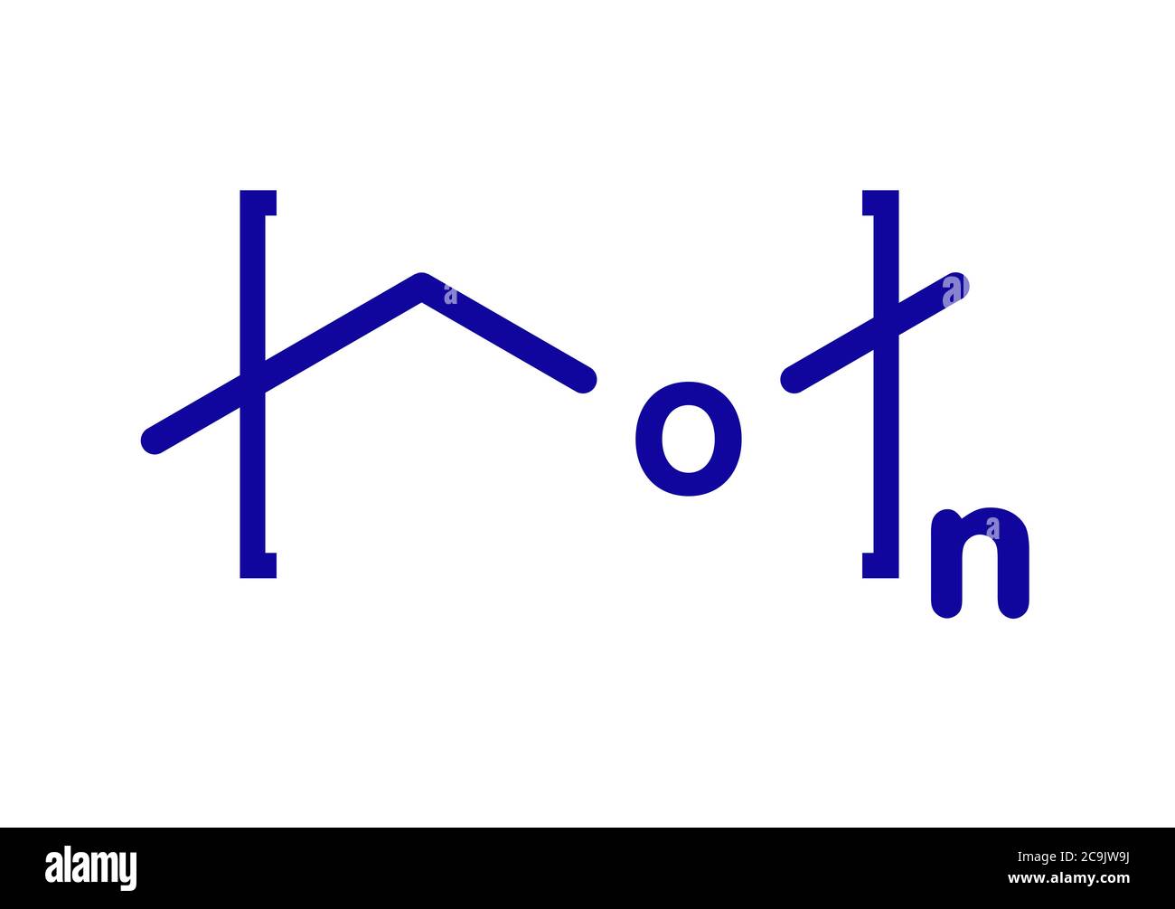 Polymère plastique polyoxyméthylène (POM, acétal, polyformaldéhyde ...