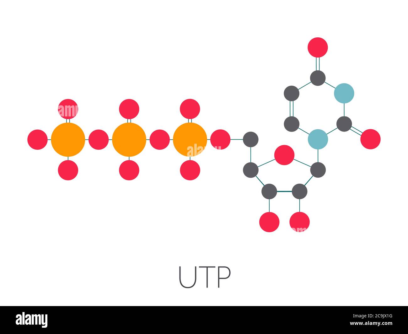Uridine Monophosphate Nucleotide Molecule Banque Dimage Et Photos Alamy