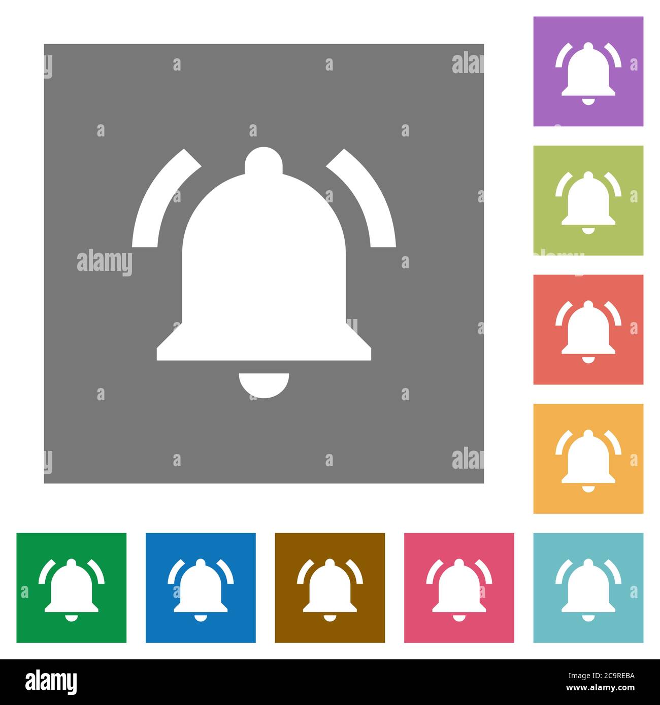 Signes de sonnette Banque d'images vectorielles - Alamy