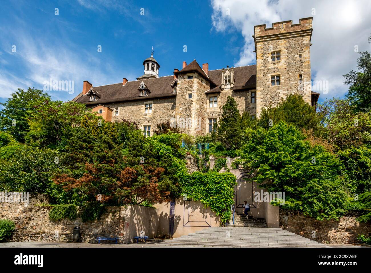 France auvergne montlucon castle Banque de photographies et d’images à ...