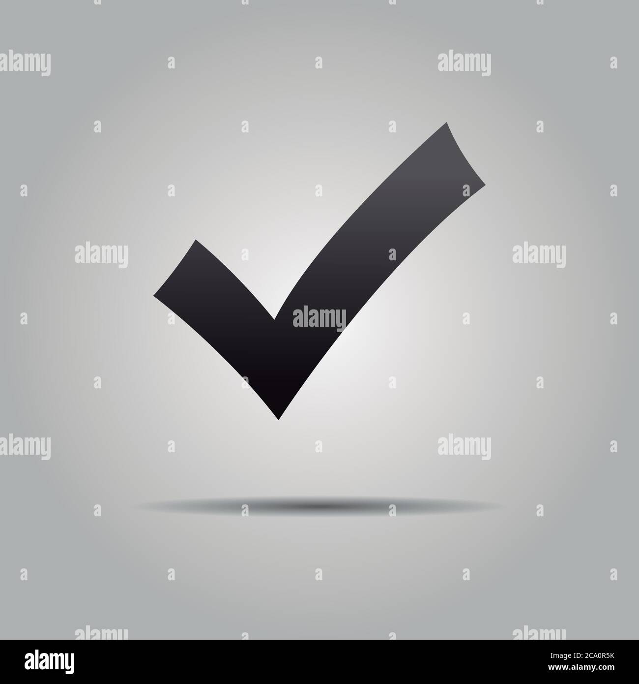 Controlla il logo Banque d'images vectorielles - Alamy