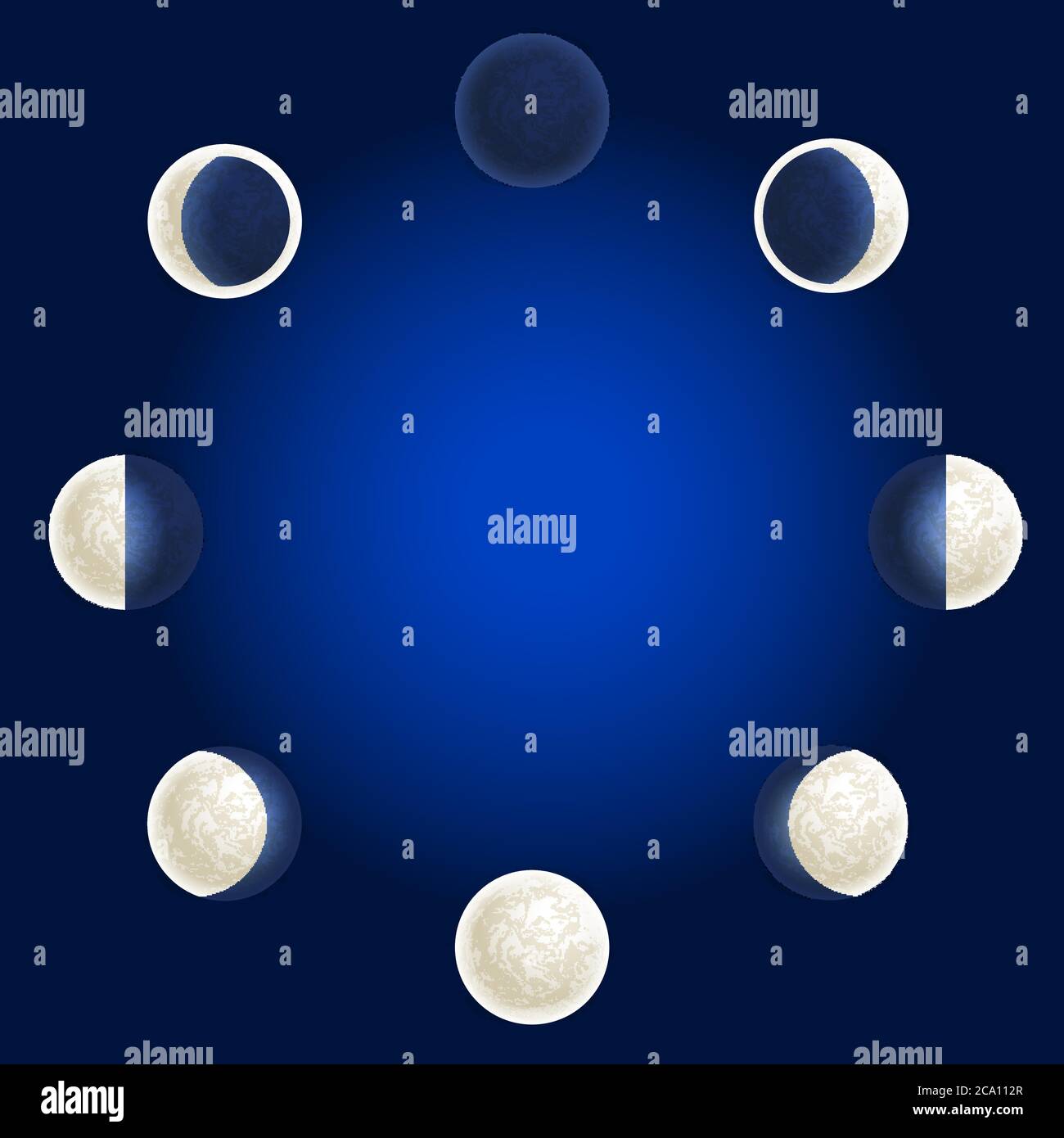 Phases lunaires Banque de photographies et d’images à haute résolution ...