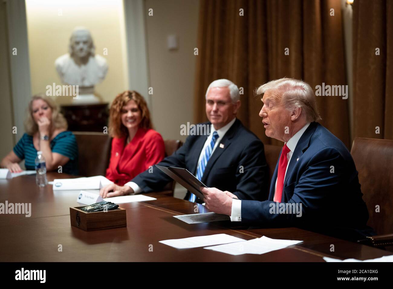 Washington, États-Unis d'Amérique. 03ème août 2020. Le président des ...