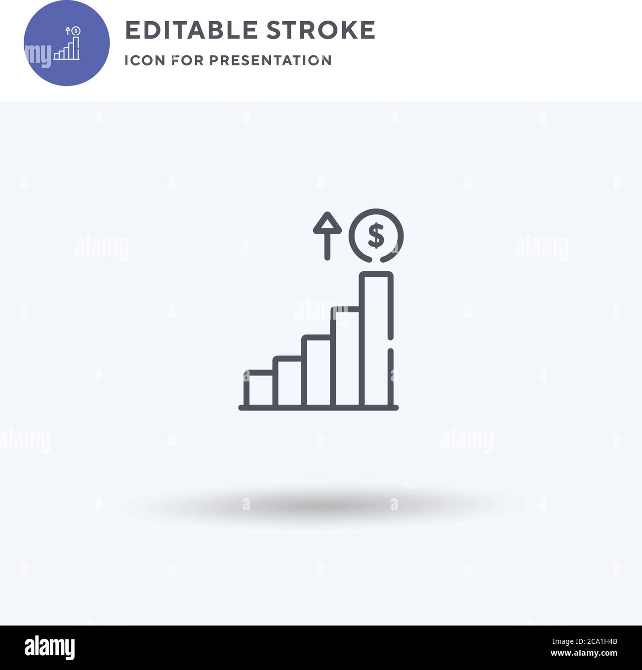 Augmenter le vecteur d'icône, signe plat rempli, pictogramme solide ...