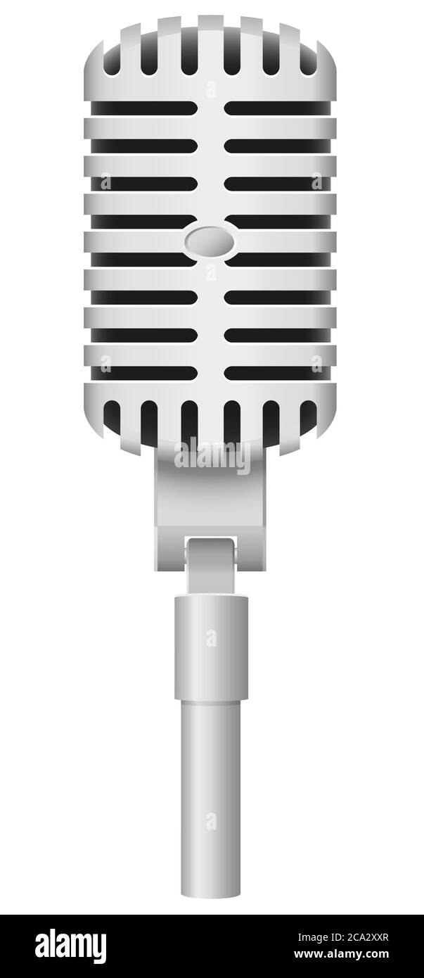 Old microphone Banque de photographies et d’images à haute résolution - Alamy