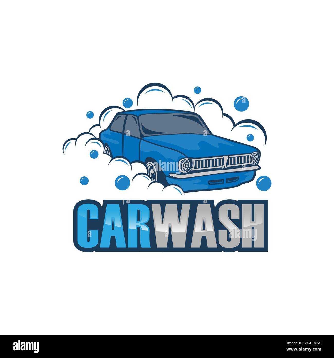 Logo de lavage de voiture Banque de photographies et d’images à haute ...