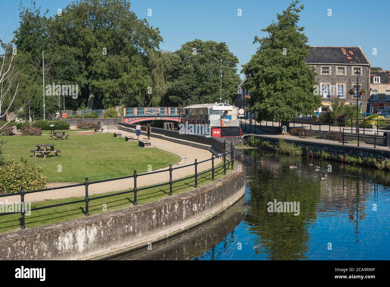 Thetford norfolk thetford town centre Banque de photographies et d ...