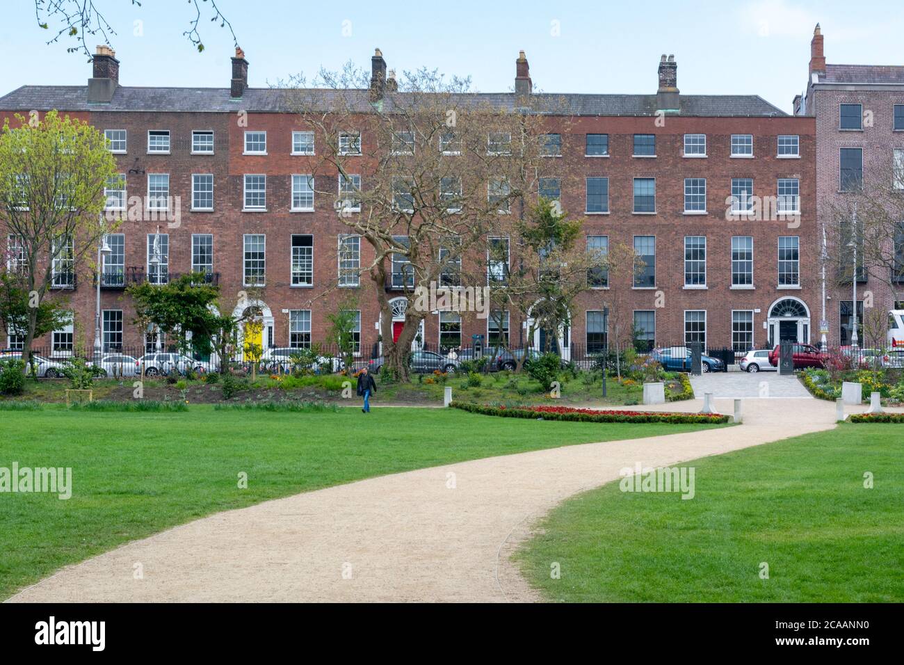 Dans le parc de merrion square Banque de photographies et d’images à ...