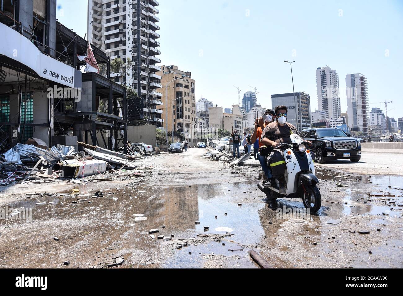Autoroute Charles Helou Banque d'image et photos - Alamy