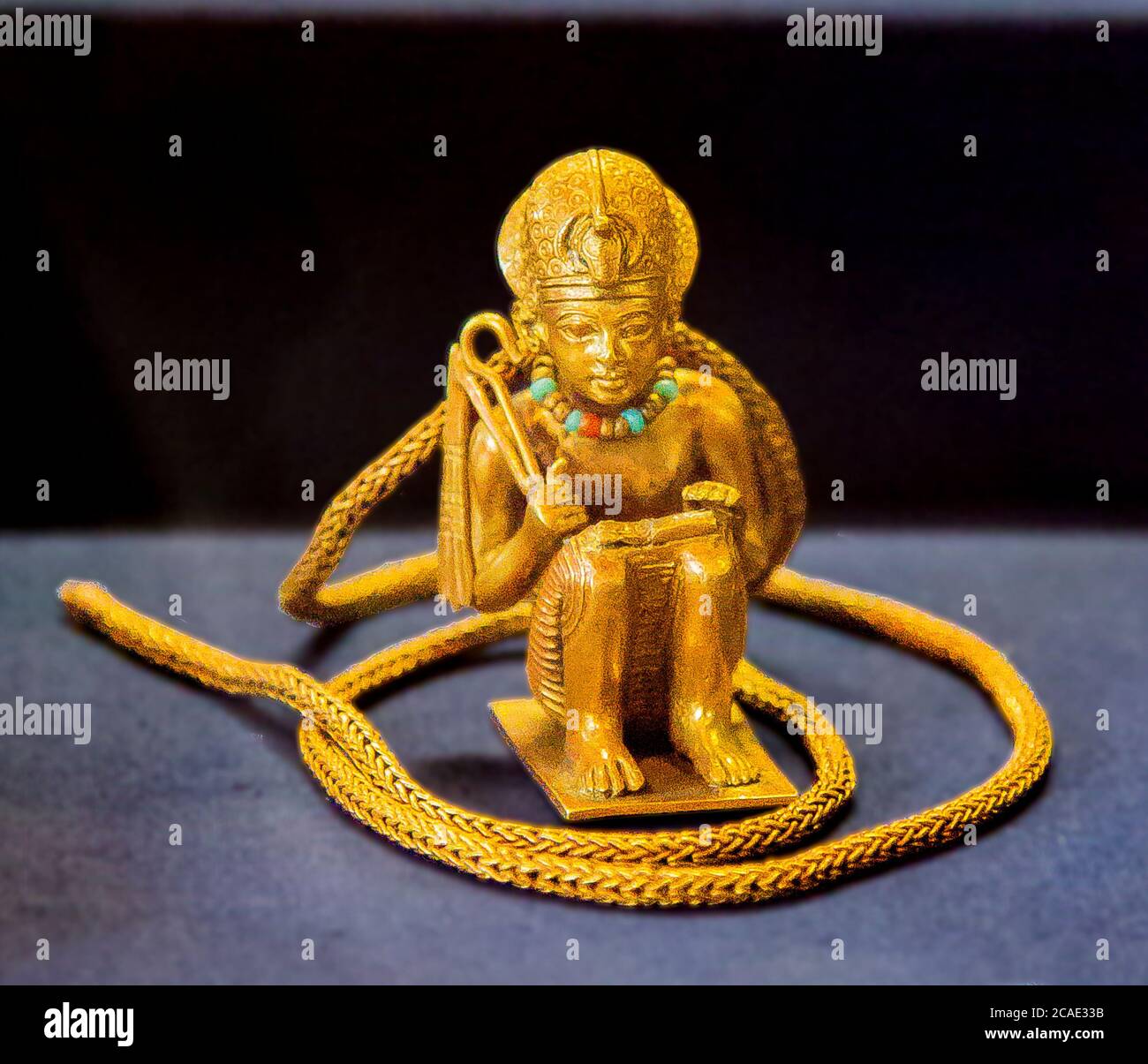 Egypte, le Caire, bijoux Toutankhamon, de sa tombe à Louxor : petite ...