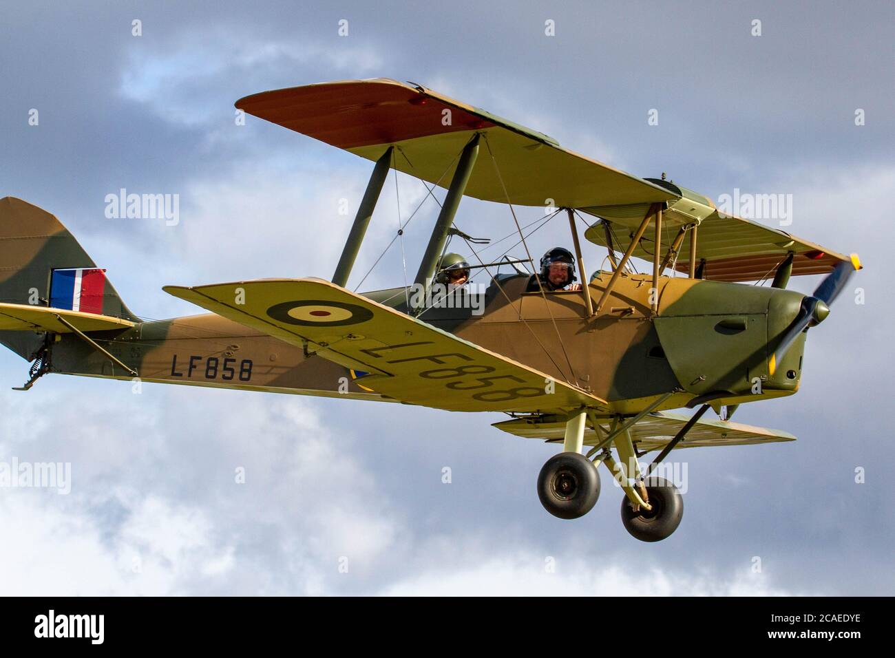 Biplan vintage Banque de photographies et d’images à haute résolution ...