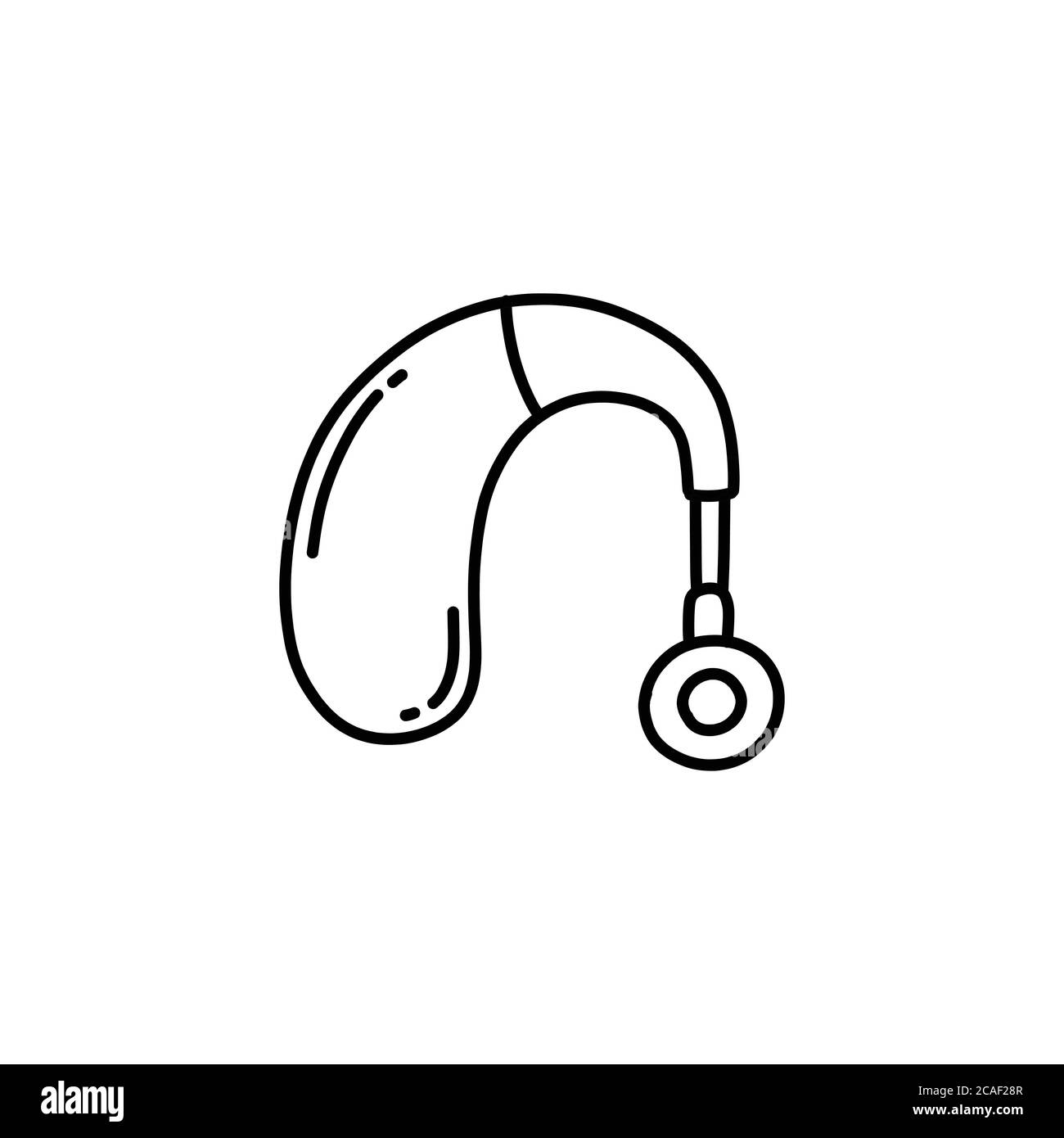 Appareil auditif Banque d'images vectorielles - Alamy