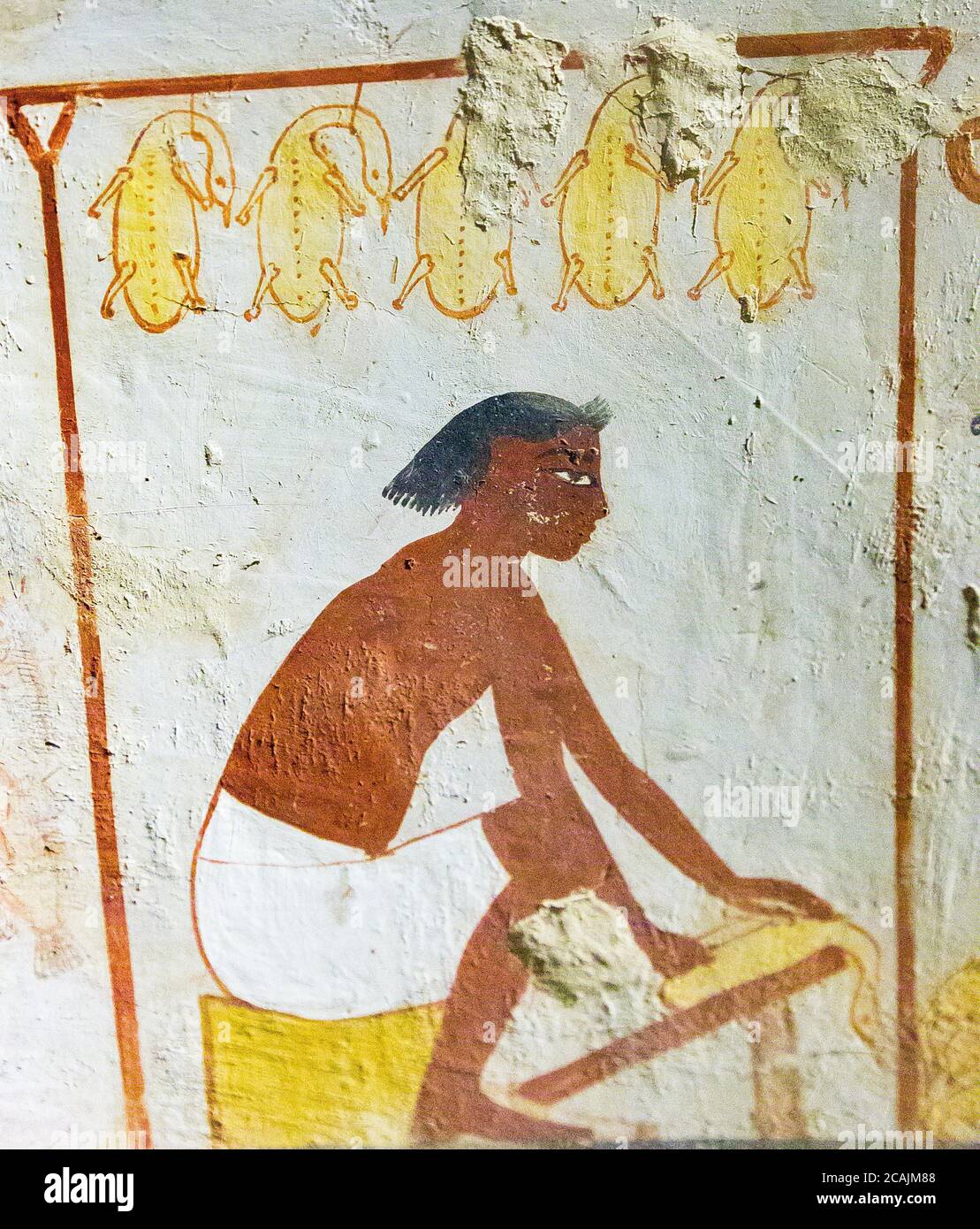 Tombe de nakht égypte ancienne Banque de photographies et d’images à ...