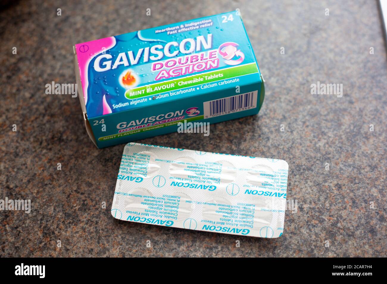Comprimés de gaviscon Banque de photographies et d’images à haute ...