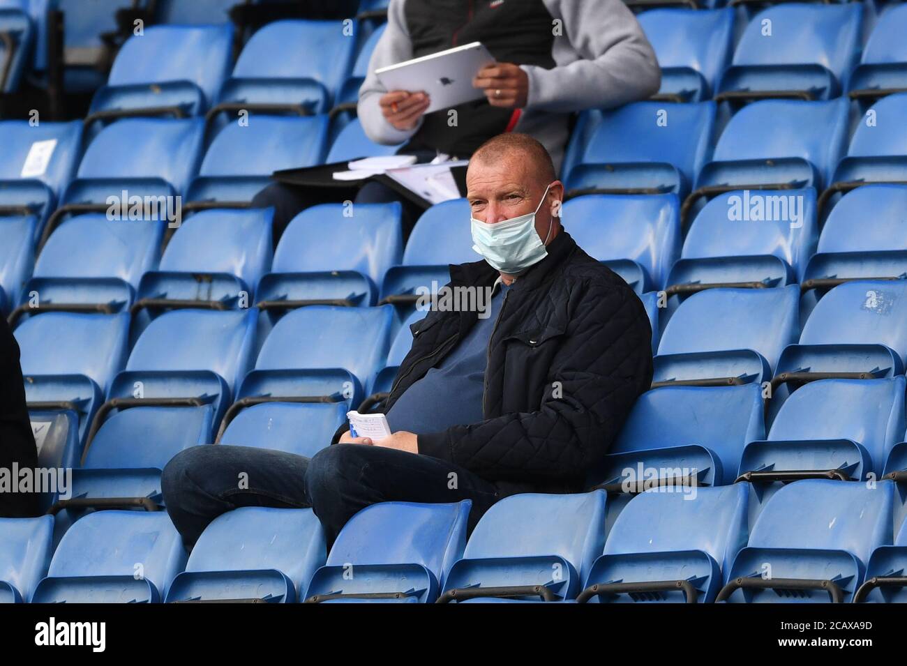 Brian Rice, directeur de Hamilton, observe les matchs de la première ...