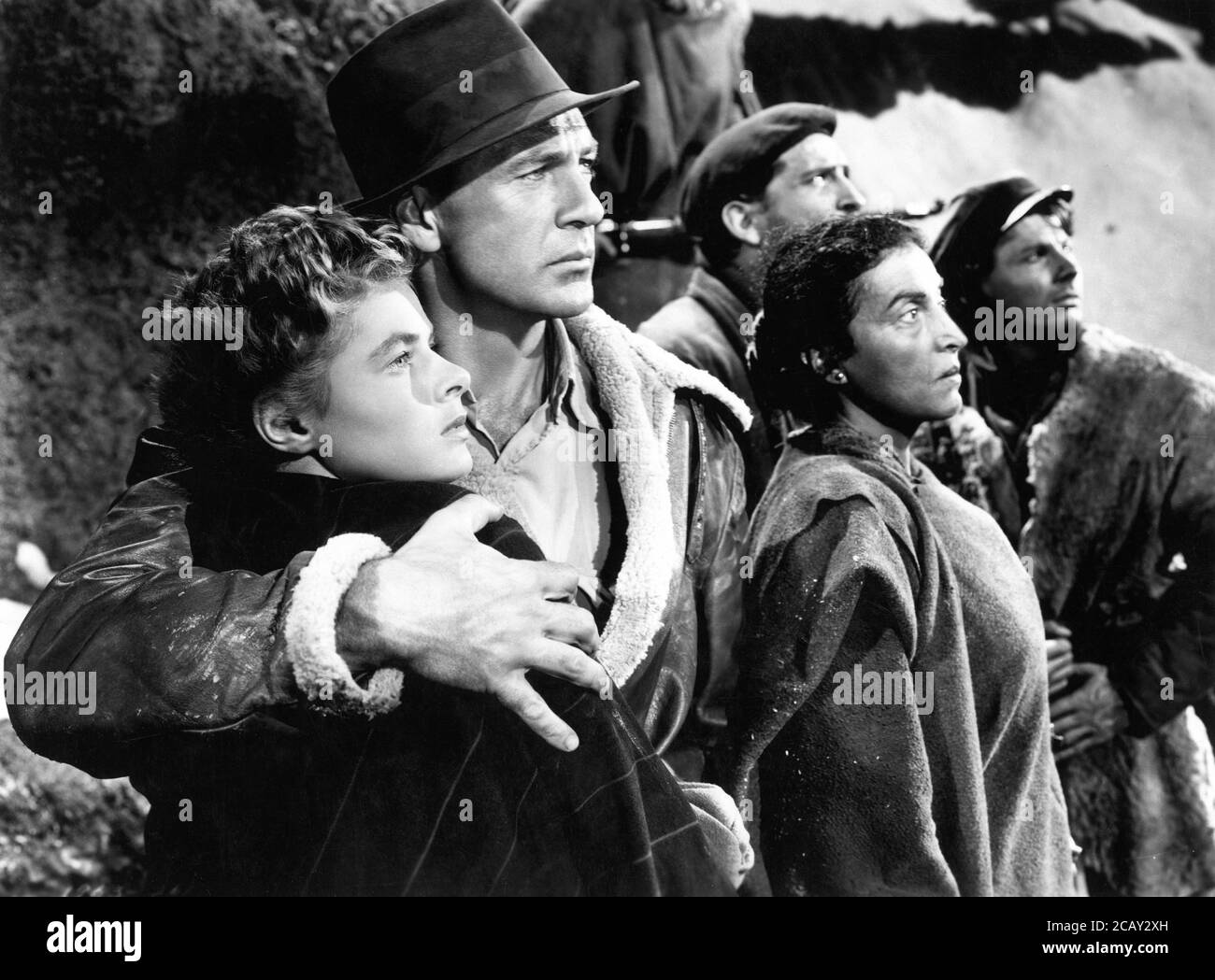 INGRID BERGMAN GARY COOPER ARTURO de CORDOBA KATINA PAXINOU et ERIC ...