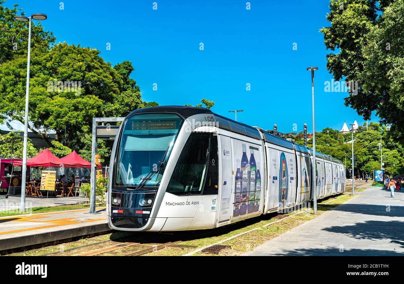 Tram ou tramway rio de janeiro Banque de photographies et d’images à ...