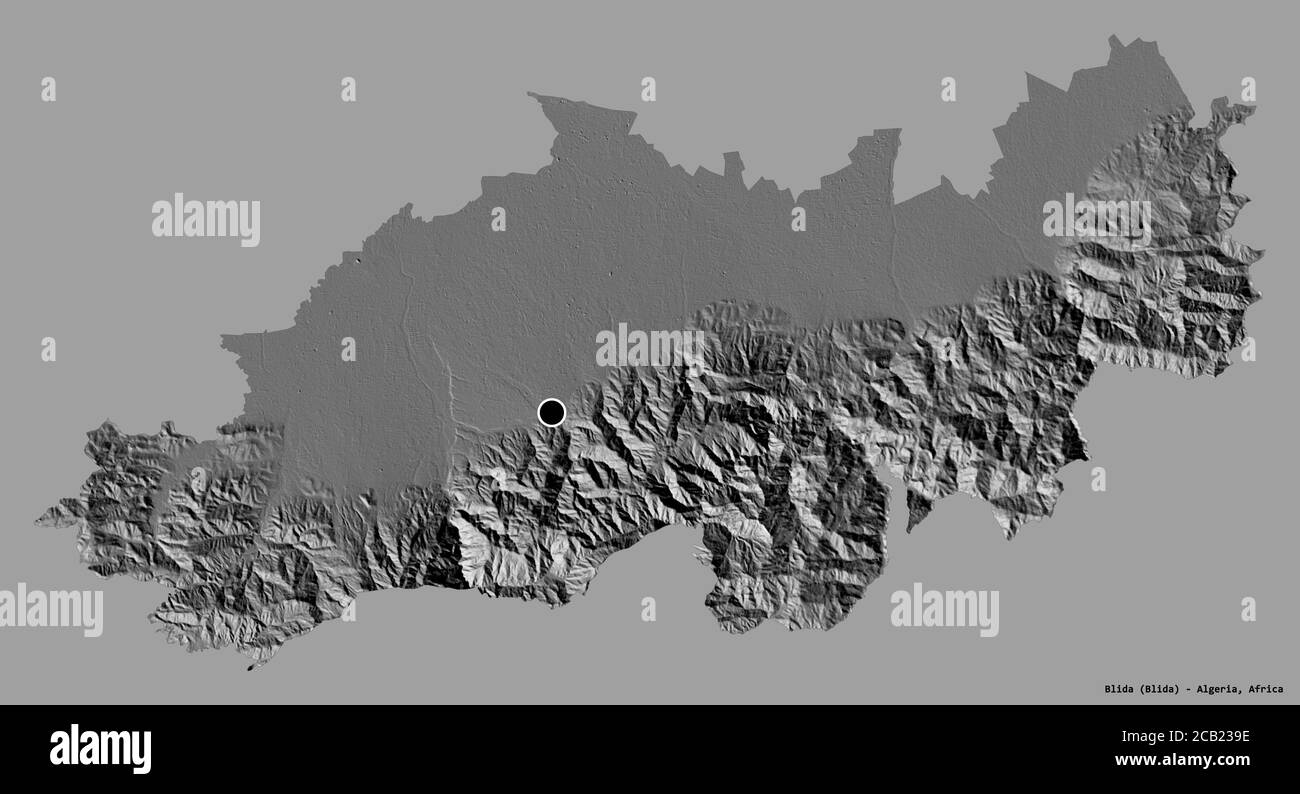 Carte blida algerie Banque de photographies et d’images à haute ...