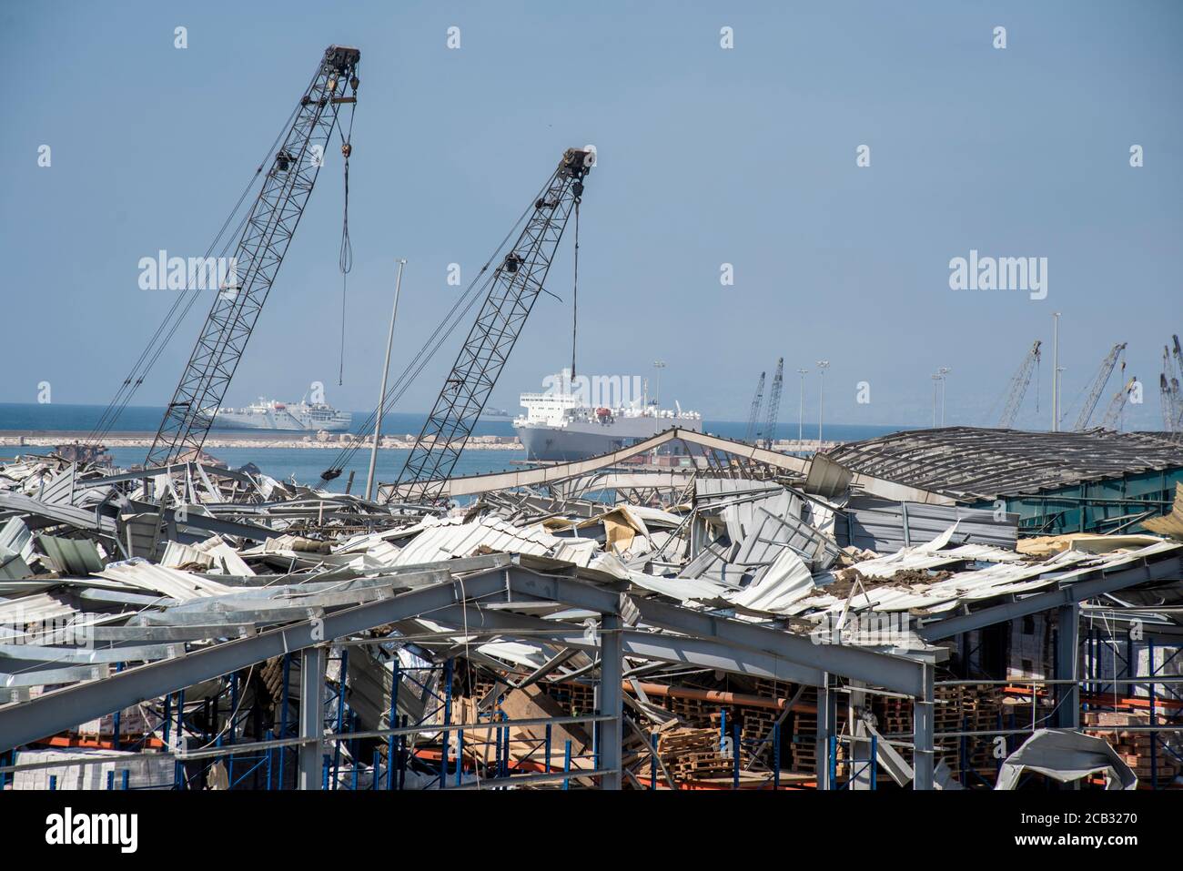 Explosion beyrouth 2020 Banque de photographies et d’images à haute ...
