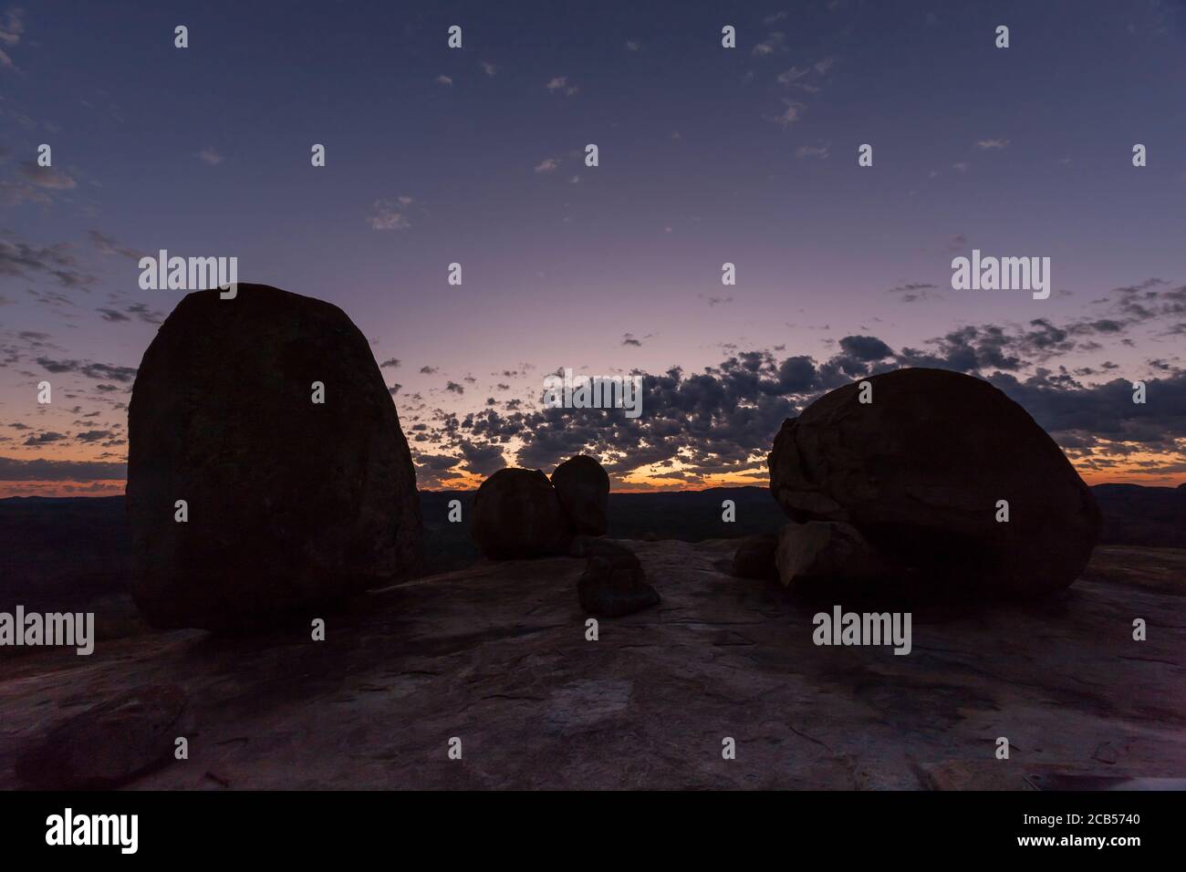 Collines de Matobo, formations rocheuses naturelles spectaculaires, au ...