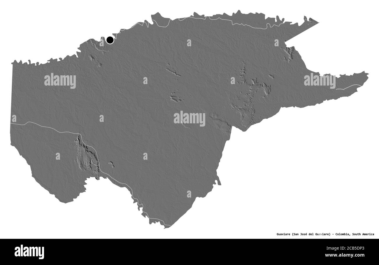 Guaviare mapa de colombia Banque de photographies et d’images à haute ...