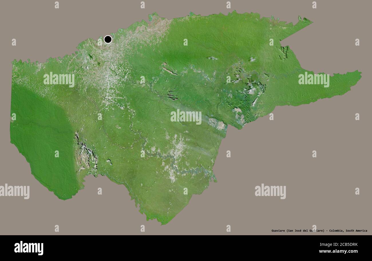 Guaviare mapa de colombia Banque de photographies et d’images à haute ...