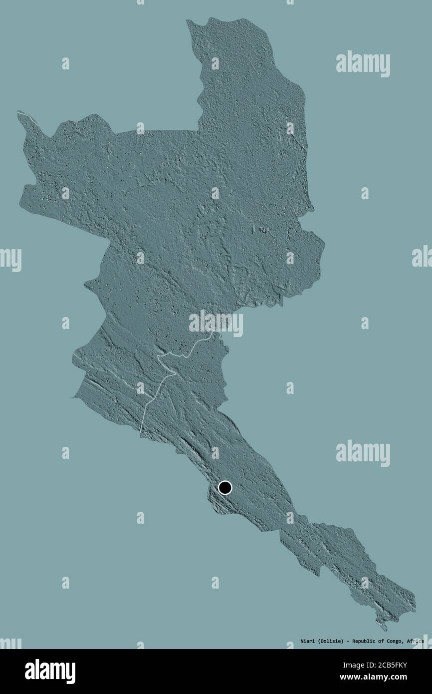 Congo brazzaville map niari Banque de photographies et d’images à haute ...