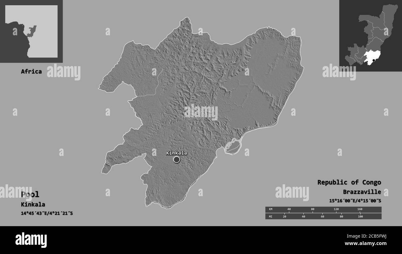 Congo brazzaville map pool Banque de photographies et d’images à haute ...