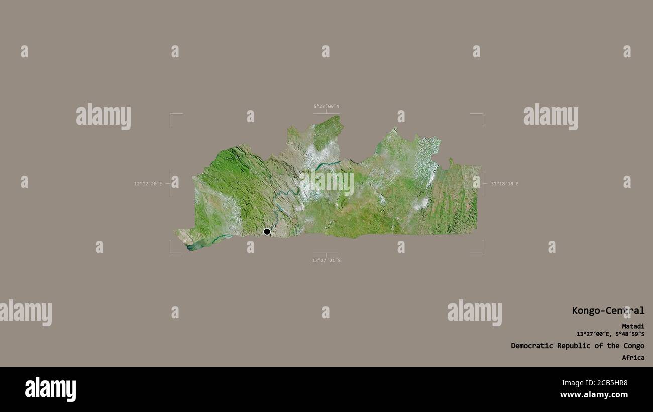 Région de Kongo-Central, province de la République démocratique du ...