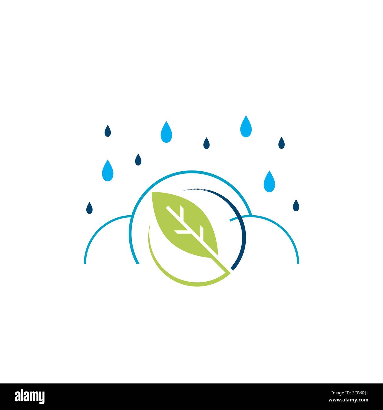 Symbole du changement climatique Banque d'images vectorielles - Alamy
