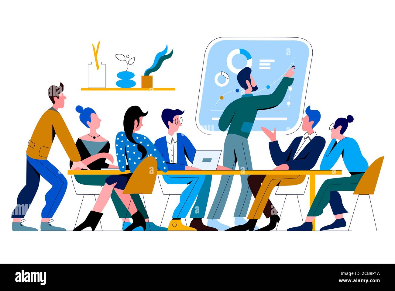 Discussion of cartoon Banque de photographies et d’images à haute ...