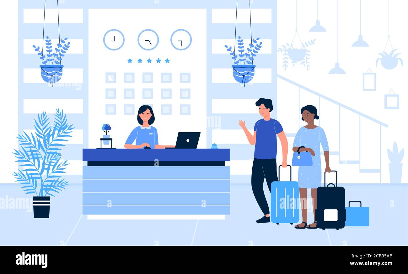 Accueil client Banque d'images vectorielles - Alamy