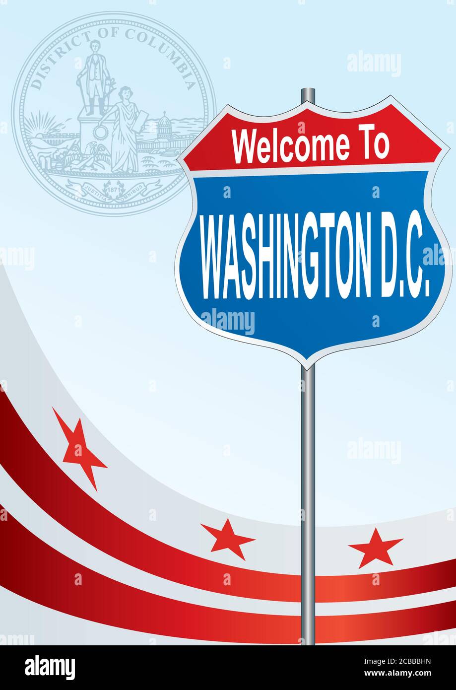 Washington d Banque d'images vectorielles - Alamy