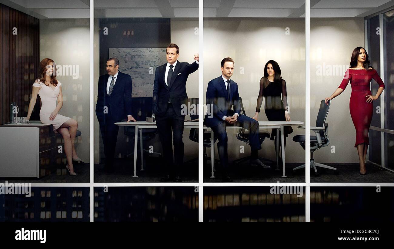 BIBLIOTHÈQUE. ÉTATS-UNIS. Sarah Rafferty, Rick Hoffman, Gabriel Macht ...