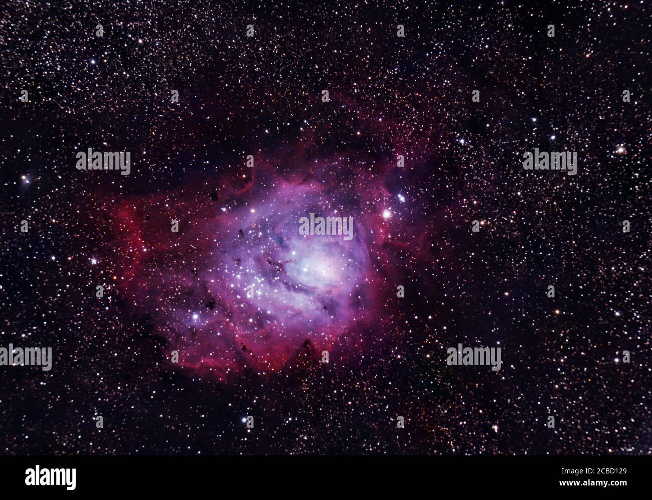 Messier 8 Banque de photographies et d’images à haute résolution - Alamy