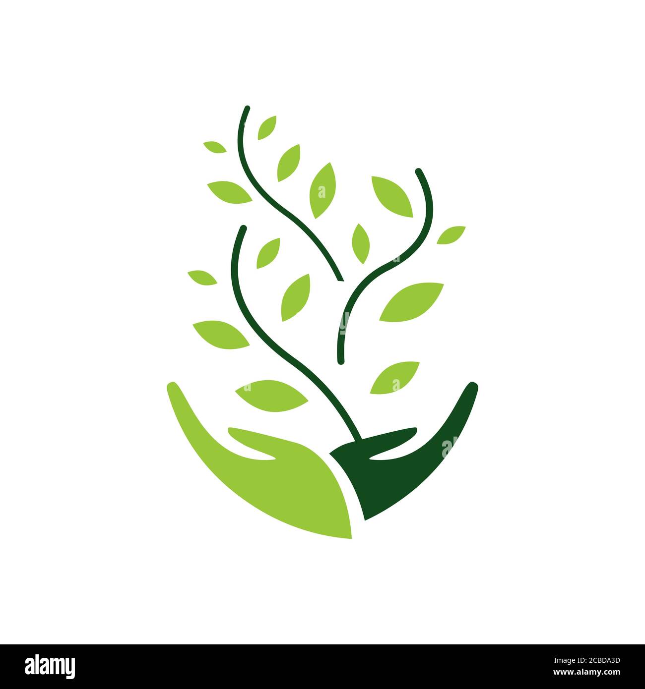 Logo de la durabilité environnementale vecteur Illustration. Symbole de ...