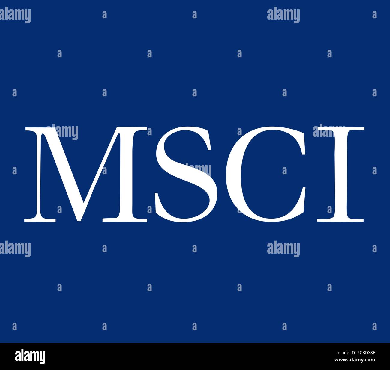 Msci logo Banque de photographies et d’images à haute résolution - Alamy